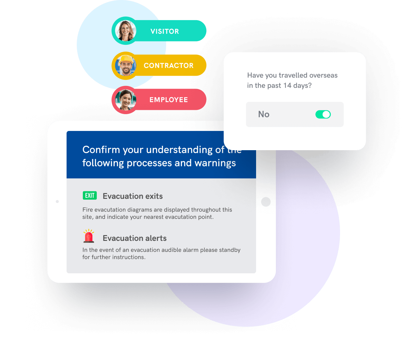 Visitor, Contractor, Staff and Compliance Management - Sine