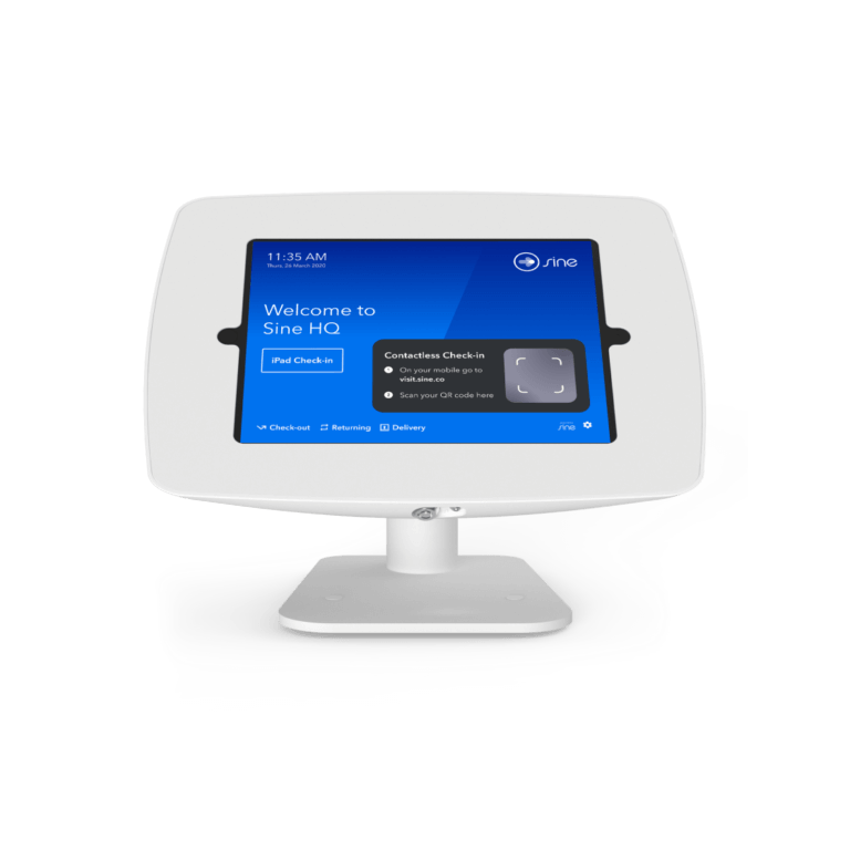Upgrade your visitor management - Sine All-in-one Kiosk