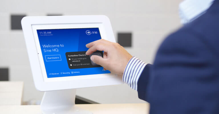 Visitor sign-in systems in the workplace - Sine