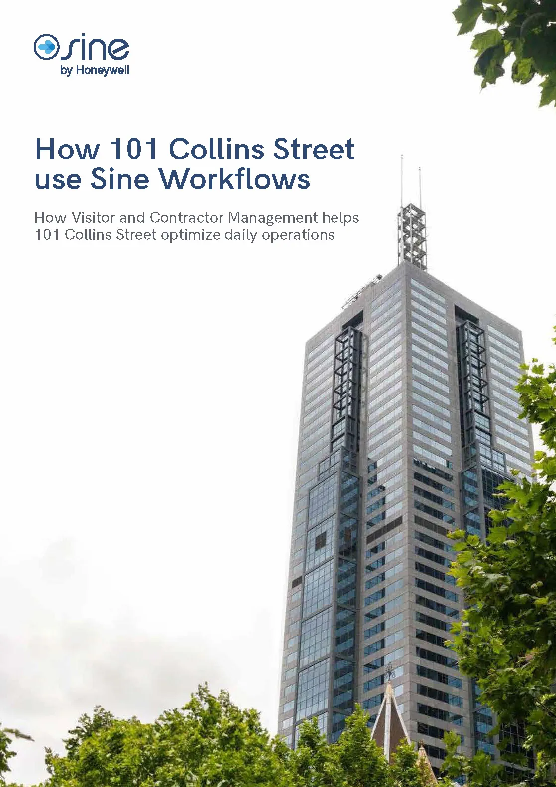 How 101 Collins Street use Sine Workflows - Sine by Honeywell